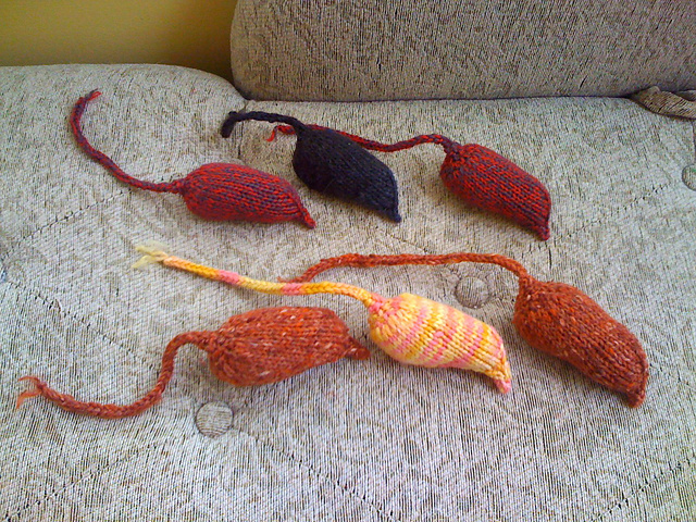 Ravelry: Jane's Knitted Catnip Mouse pattern by Jane Ramsay