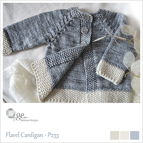 Ravelry: Flavel Cardigan - P233 pattern by OGE Knitwear Designs
