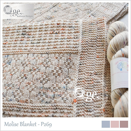 Ravelry: Molise Blanket - P269 pattern by OGE Knitwear Designs