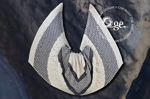 Ravelry: Montebello Shawl - P221 pattern by OGE Knitwear Designs
