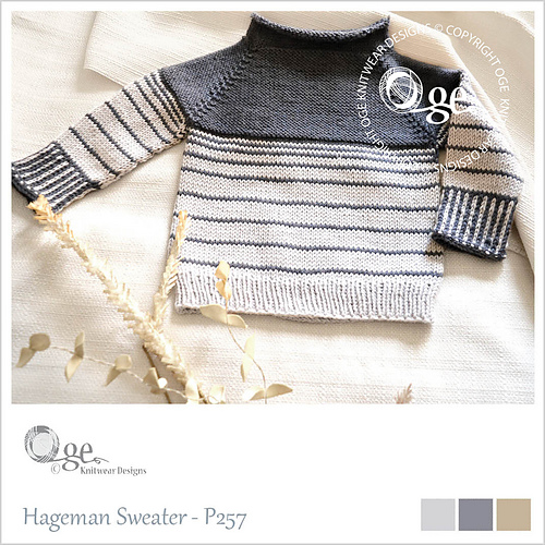 Ravelry: Hageman Sweater - P257 pattern by OGE Knitwear Designs