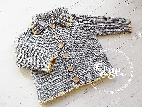 Ravelry: Top down 'Mock Fisherman's Rib' Jacket P058 pattern by OGE ...