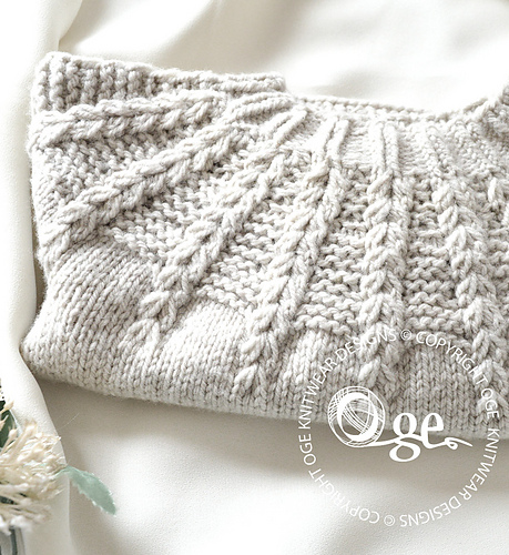 Ravelry: Santarossa Sweater - P259 pattern by OGE Knitwear Designs