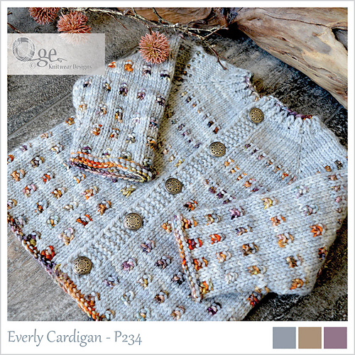 Ravelry: Everly Cardigan - P234 pattern by OGE Knitwear Designs