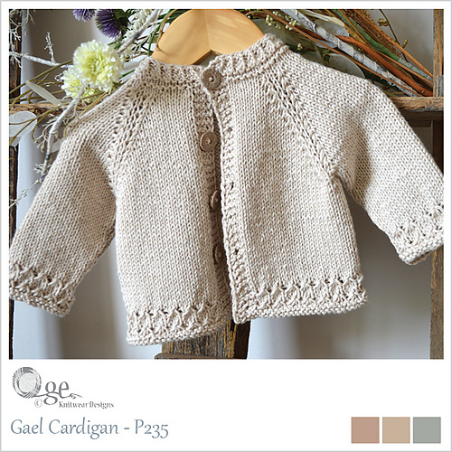Ravelry: Gael Cardigan - P235 pattern by OGE Knitwear Designs