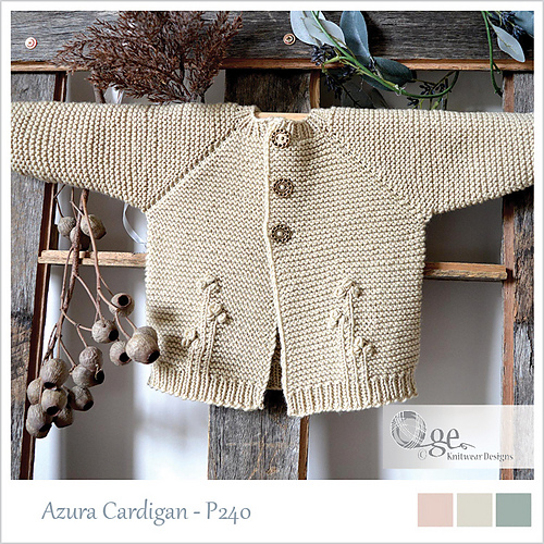 Ravelry: Azura Cardigan - P240 pattern by OGE Knitwear Designs