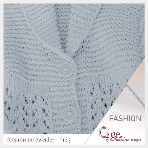 Ravelry: Persimmon Sweater - P165 pattern by OGE Knitwear Designs