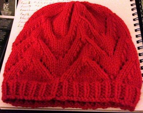 Ravelry: The Chevron Hat pattern by Will Steinmetz