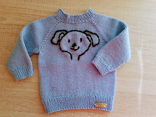 Ravelry: 42-1 Woof Woof Sweater pattern by DROPS design