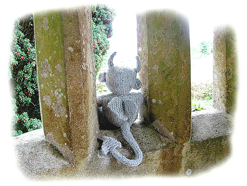 Ravelry: Simon the Baleful Gargoyle pattern by Georgina Manvell