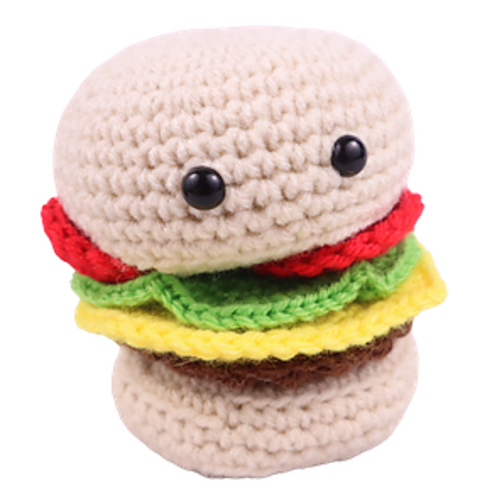 Ravelry: Stackable Hamburger Play Food pattern by StringyDingDing