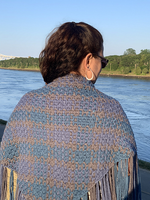 Ravelry: Highland Plaid Shawl pattern by Simply Vintage Crochet