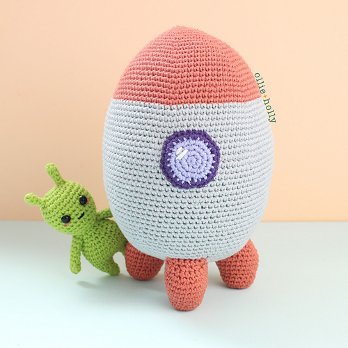 Ravelry: Rocket Ship Plush pattern by Abby Sy