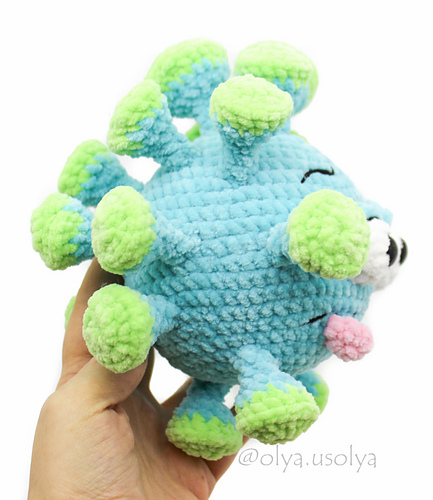 Ravelry: Macaroni-virus pattern by Olya Usoltseva