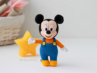 Ravelry: Mickey Mouse pattern by Olya Usoltseva