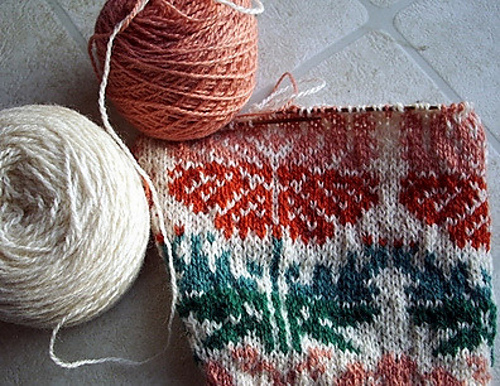 Ravelry: Yellow Cardigan with Flowers (page 156) pattern by Solveig Hisdal