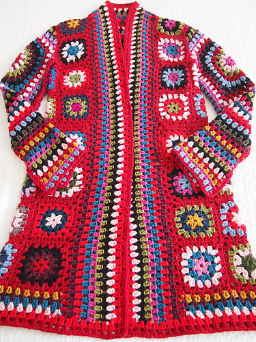 Ravelry: Karjalanpunainen PALATAKKI pattern by omA KOPPA