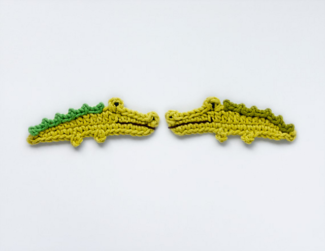 Ravelry: Crocodile / Alligator Applique pattern by Carolina Guzman