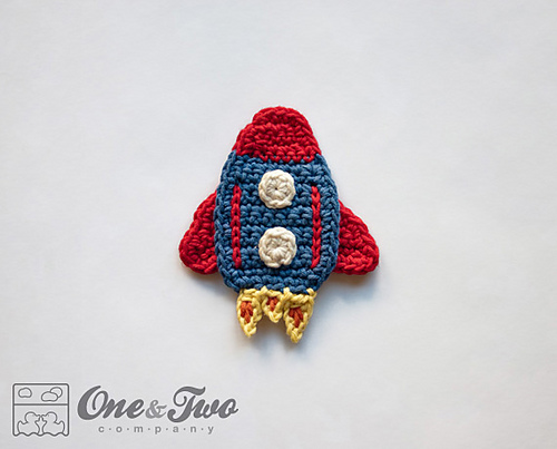 Ravelry: Rocket Applique pattern by Carolina Guzman