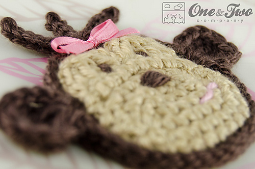 Ravelry: Monkey Applique pattern by Carolina Guzman