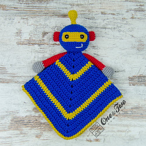 Ravelry: Robby the Robot Lovey pattern by Carolina Guzman