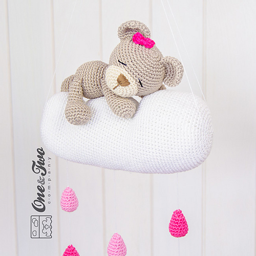 Ravelry: Sweet Dreams Bear Mobile pattern by Carolina Guzman
