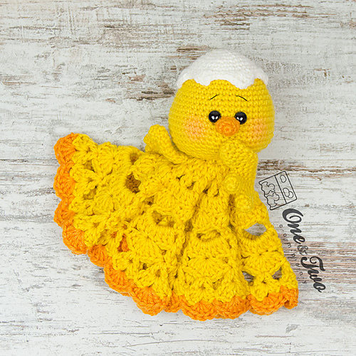 Ravelry: Coco the Little Chicken lovey pattern by Carolina Guzman
