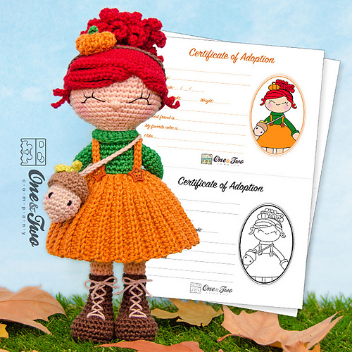 Ravelry: Abby the Autumn Dolly pattern by Carolina Guzman