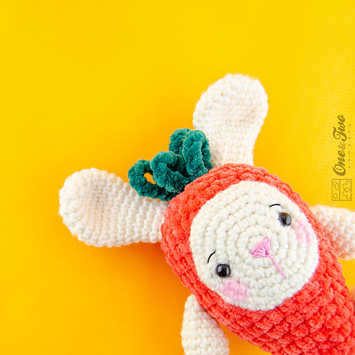 Ravelry: Thumper the Carrot Bunny pattern by Carolina Guzman