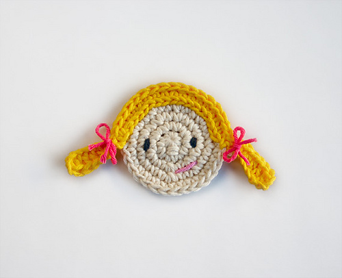 Ravelry: Girl Applique pattern by Carolina Guzman