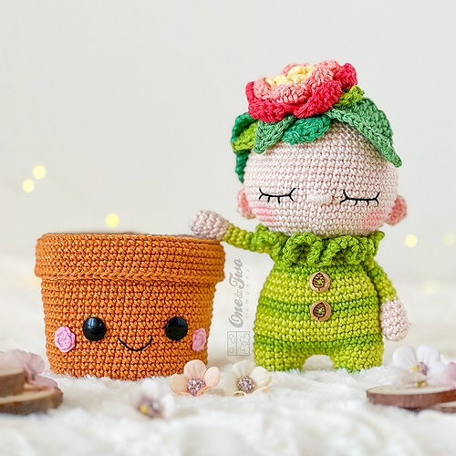 Ravelry: Sun and Shine the Plant Babies Amigurumi pattern by Carolina ...