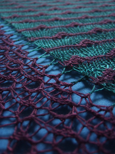 Ravelry: Humbug Shawl pattern by Anna Richardson