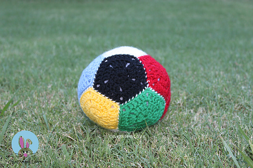 Ravelry: Soccer and Olympic Ball pattern by Carmina Esquivel