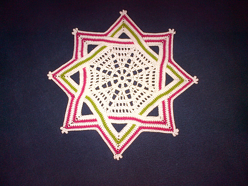 Ravelry: Square into Star pattern by Hiroko Hanai