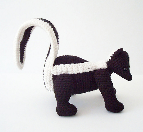 Ravelry: Striped Skunk pattern by Susan Burkhart
