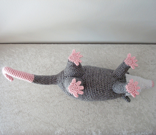 Ravelry: Opossum pattern by Susan Burkhart