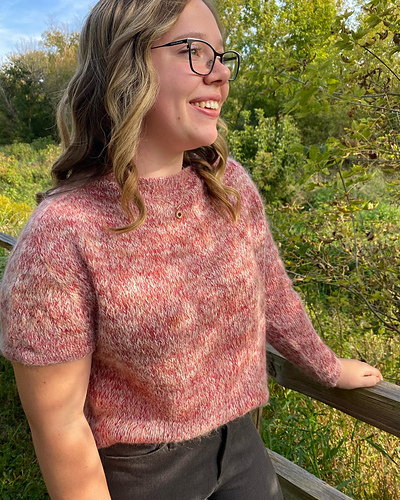 Ravelry: The Knitted Tee pattern by Andrea Chang