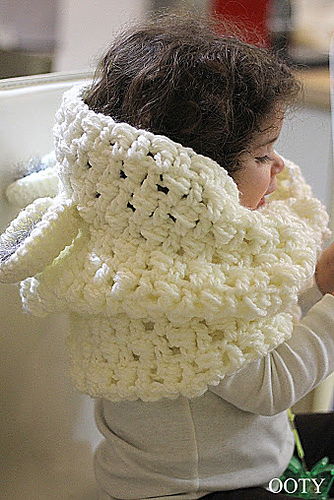 Ravelry: Foxy Fox Snood Hood with Ears pattern by Thomasina Cummings ...