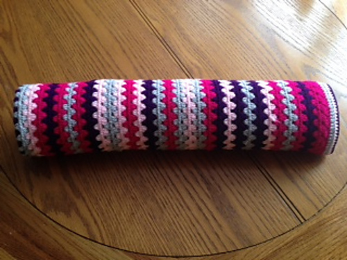 Ravelry: Granny Stripe Blanket in Pinks and Purples pattern by Rina Wolfson