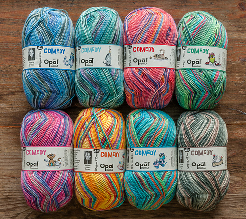 Ravelry: Zwerger Garn Opal Comedy 4-fach / 4-ply
