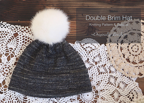 Ravelry: Double Brim Hat pattern by Kaitlin Barthold