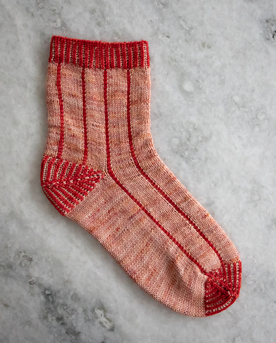 Ravelry: April Socks pattern by Kaitlin Barthold