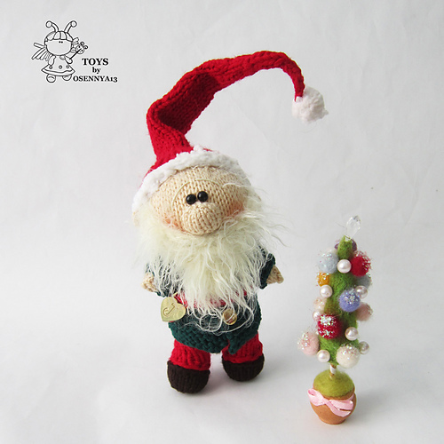 Ravelry: Pebble doll Gnome pattern by Morgunova Olga