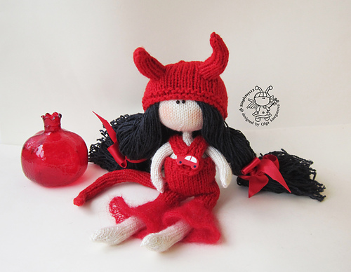 Ravelry: Halloween Devil Doll pattern by Morgunova Olga