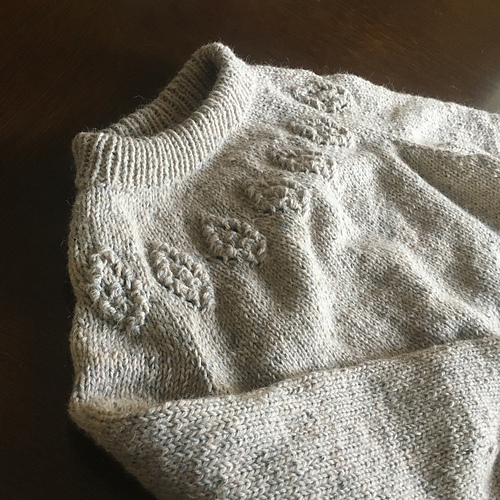 Ravelry: oshiruko's Macrame Motif Sweater / test