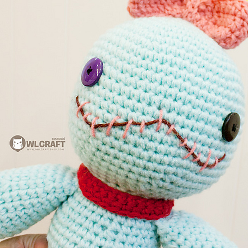 Ravelry: 15 in. Scrump Lilo & Stitch Crochet Doll pattern by Nikki Crafter