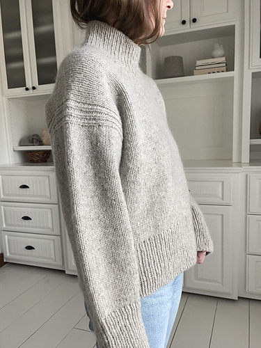 Finished my super cozy Port Sweater with a couple months of cold ...