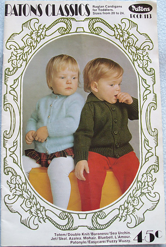Ravelry: Patons #113, Raglan Cardigans for Toddlers - patterns