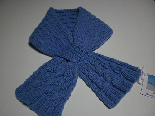 Ravelry: Cabled Loop Neck Scarf pattern by Jane Blake