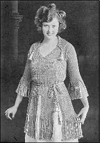 Ravelry: Rose Filet Sweater, 1921 pattern by Royal Society